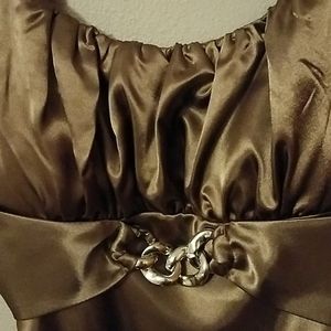 A. Byer | Tops | Bronze Top | Poshmark